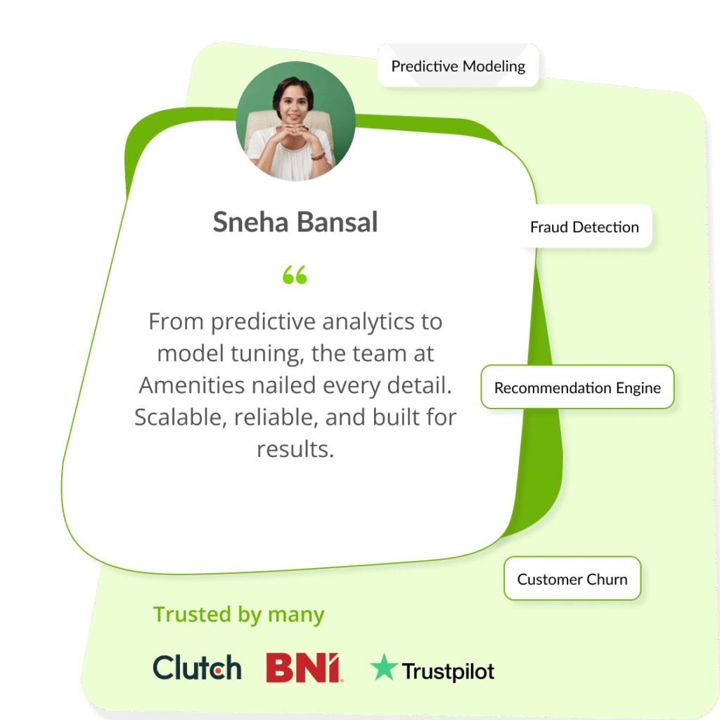 Machine Learning Development Services | Amenity Tech