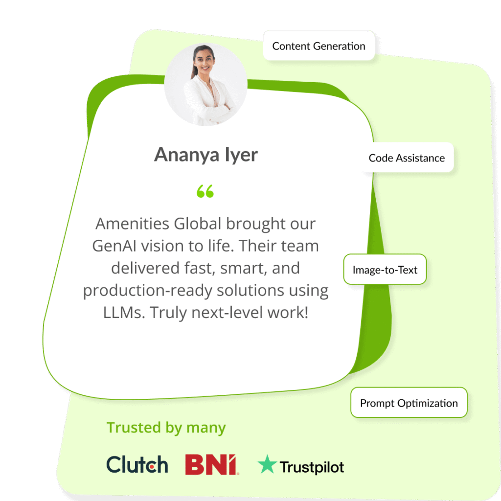 Smart & Custom Chatbot Development | Amenity Technologies