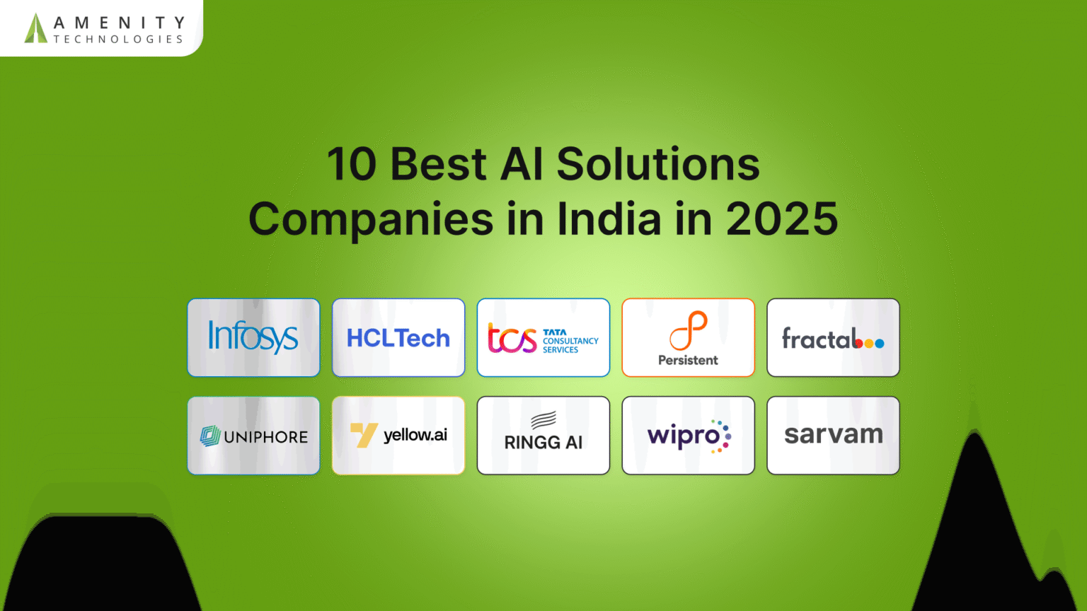 10 Best AI Solutions Companies in India in 2025 - Amenity Technologies